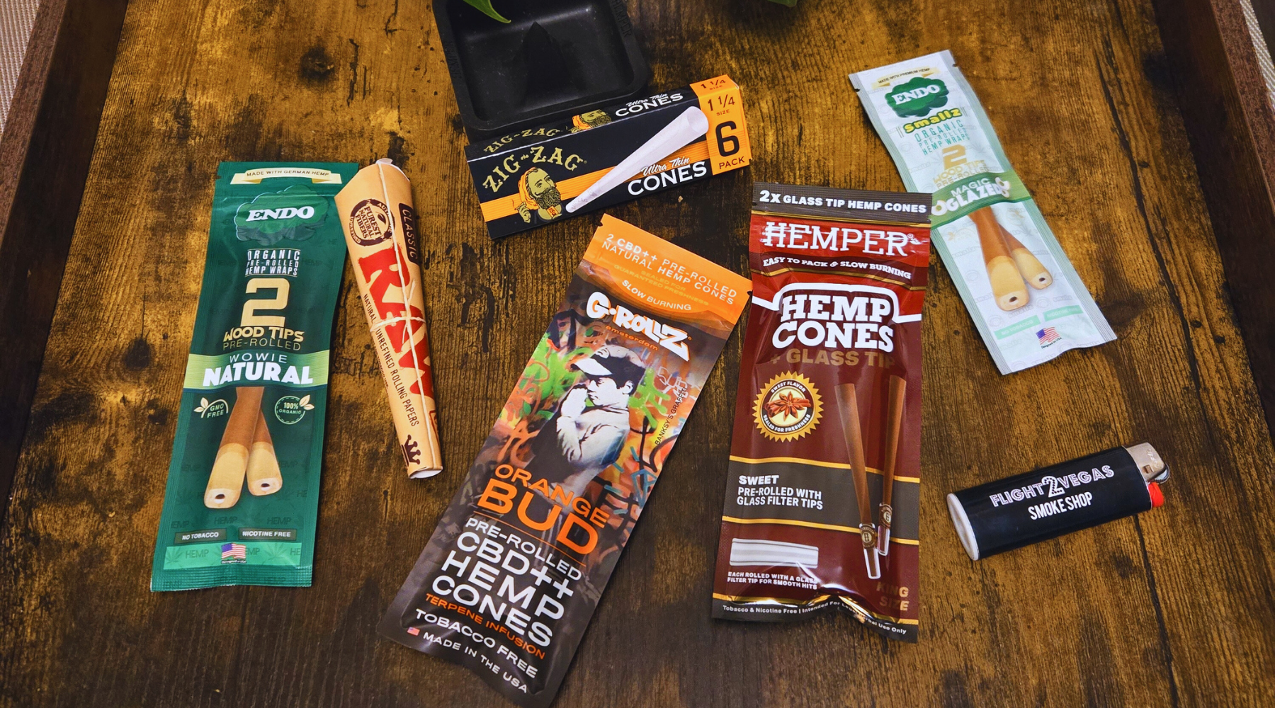 Pre-Rolled Cones Guide: RAW, ENDO, And More - Flight2Vegas Smoke Shop